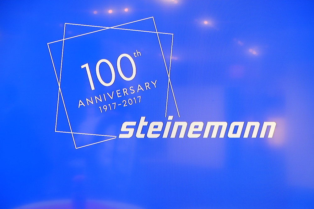 100th anniversary der Steinemann AG - LIGNA 2017